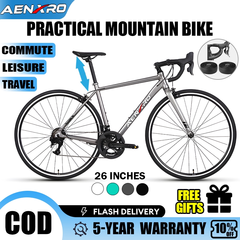 Bike Road bike Slant Bicycle Mountain Bike 21S Variable Speed 700C Gear ...