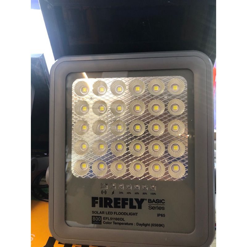 Firefly solar flood light 100w | Shopee Philippines