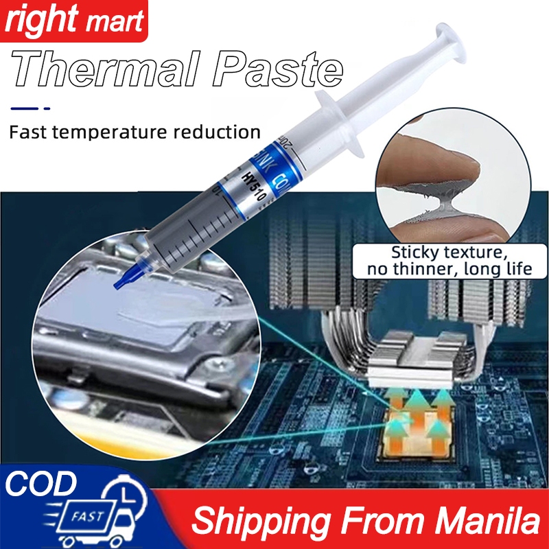 Silicone Thermal Paste Heat Transfer Grease Heat Sink Syringe Packaging ...