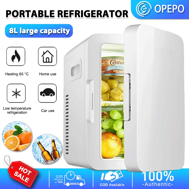 8L Big Capacity Portable Refrigerator Home And Car Refrigerator Food ...