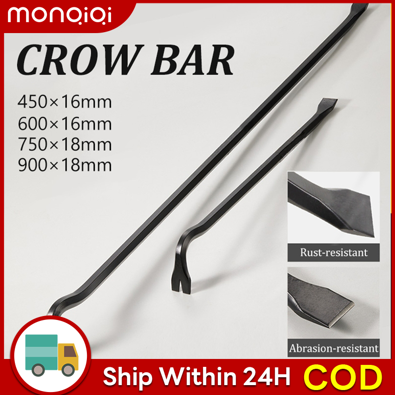 Crow Bar 18"/ 24"/ 30"/ 36" Claw Bar (Bareta De Kabra) Heavy Duty ...