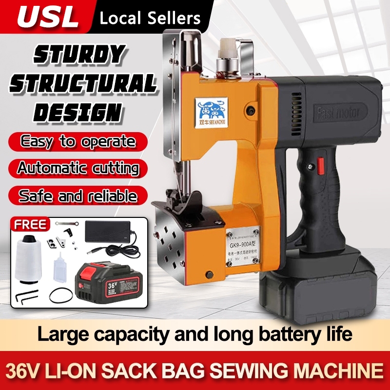 Cordless Sewing Machine 36V Portable Electric Gunny Bag Woven Bag ...