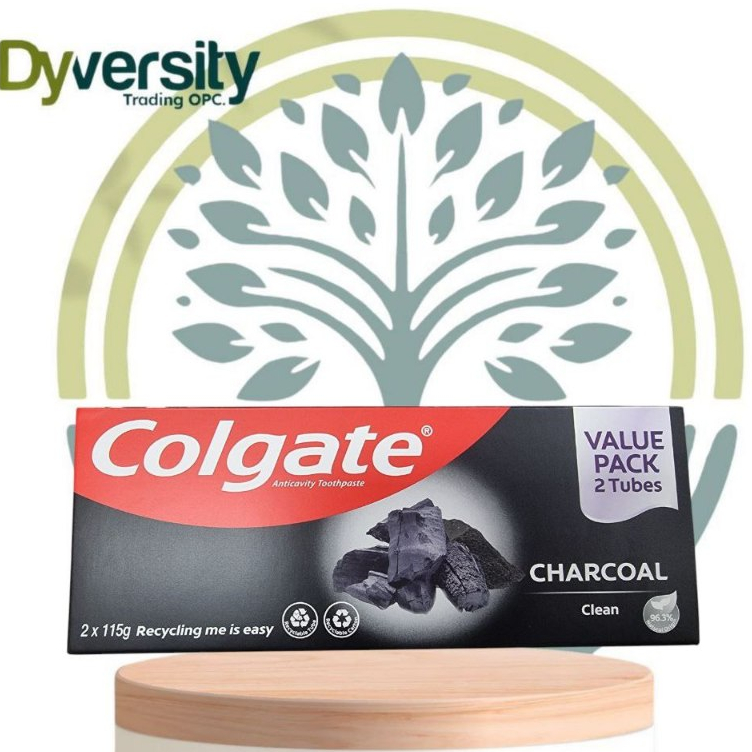 Colgate Charcoal Clean Value Pack 2 tubes x 115g | Shopee Philippines