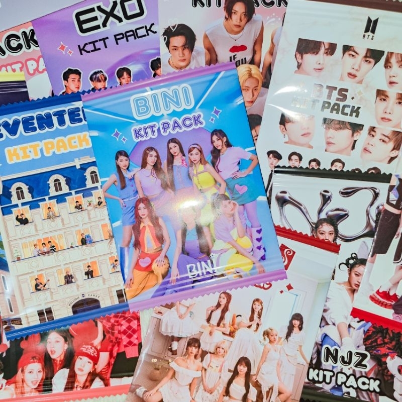 KPOP / PPOP / GPOP Kit Pack (BINI, SB19, HORI7ON, BGYO, GAT, EXO, UNIS ...