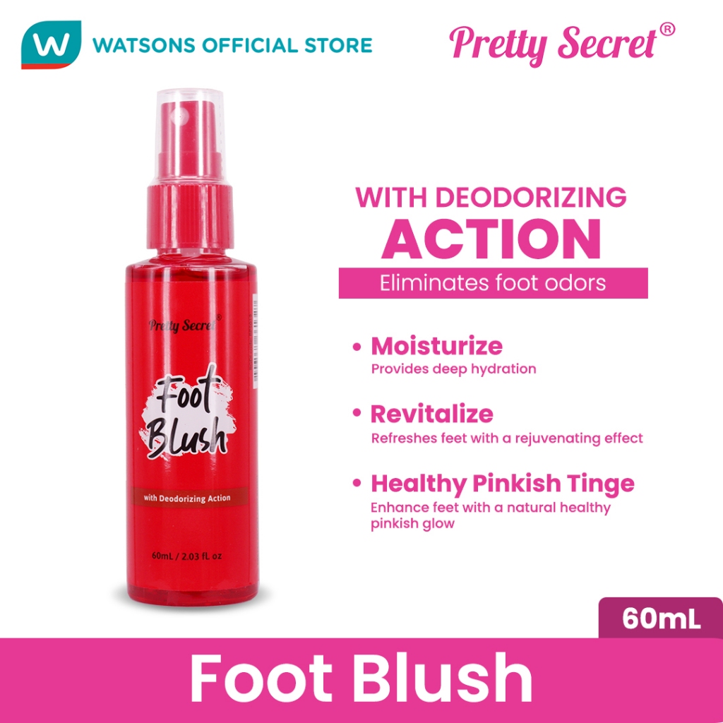 PRETTY SECRET Foot Blush 60mL | Shopee Philippines