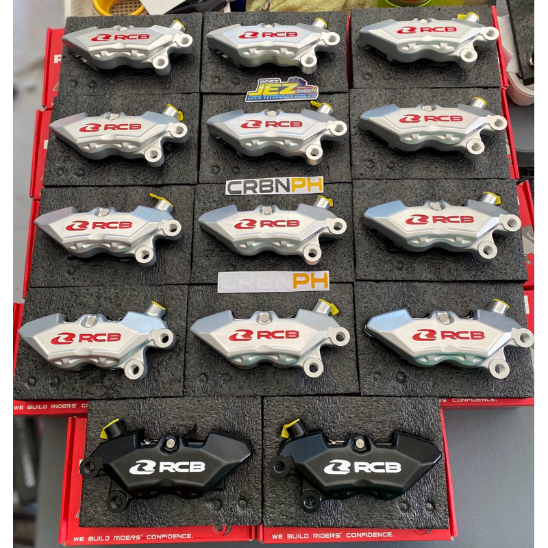 Orig RCB R1 4 pot caliper front (RH) universal *Bracket not included ...