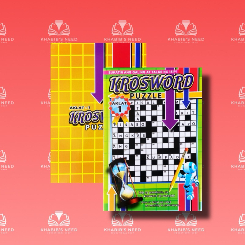 Krosword Puzzle (Booklet) | Shopee Philippines
