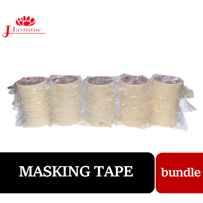 Jasmine Masking Tape Big roll - Paper Tape sold per bundle | Shopee ...
