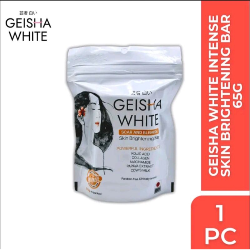 Geisha White Intense 65g x 1pc (Resealable Pouch) | Shopee Philippines