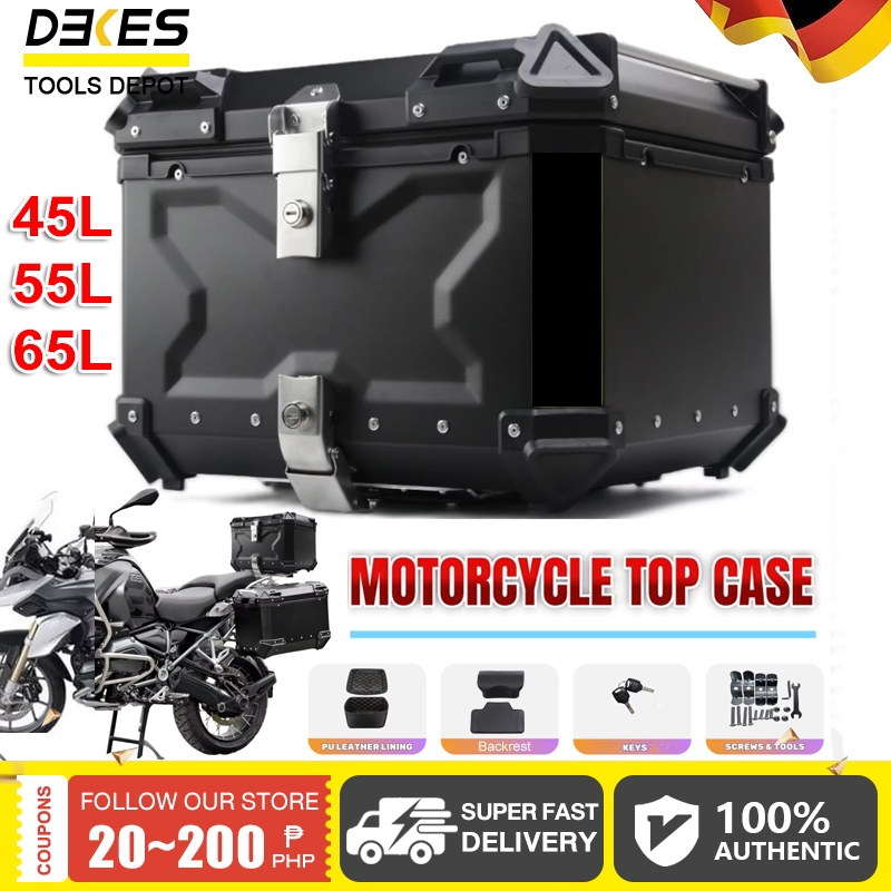 Motorcycle Compartment 45/55/65 Liters Top Box Motorcycle Alloy Top Box ...
