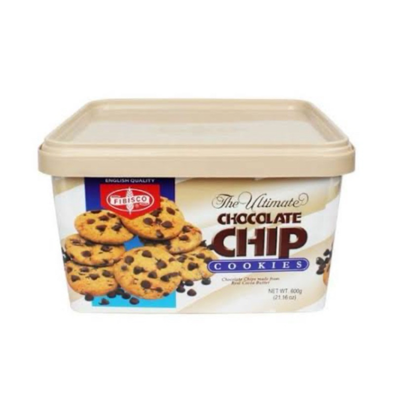 Fibisco Ultimate Chocolate Chip Cookies 600g | Shopee Philippines