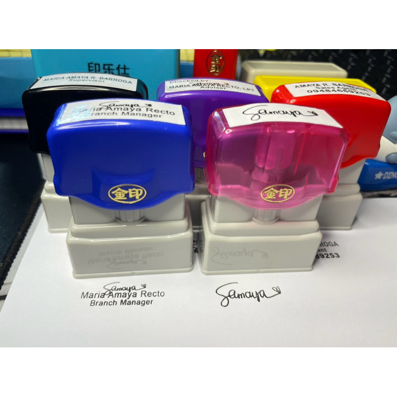 Shop self inking stamp for Sale on Shopee Philippines