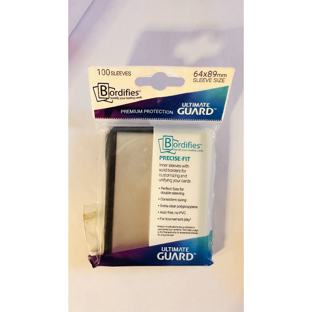 Precise Fit Internal (Inner) Card Sleeves with solid borders 100 pack ...