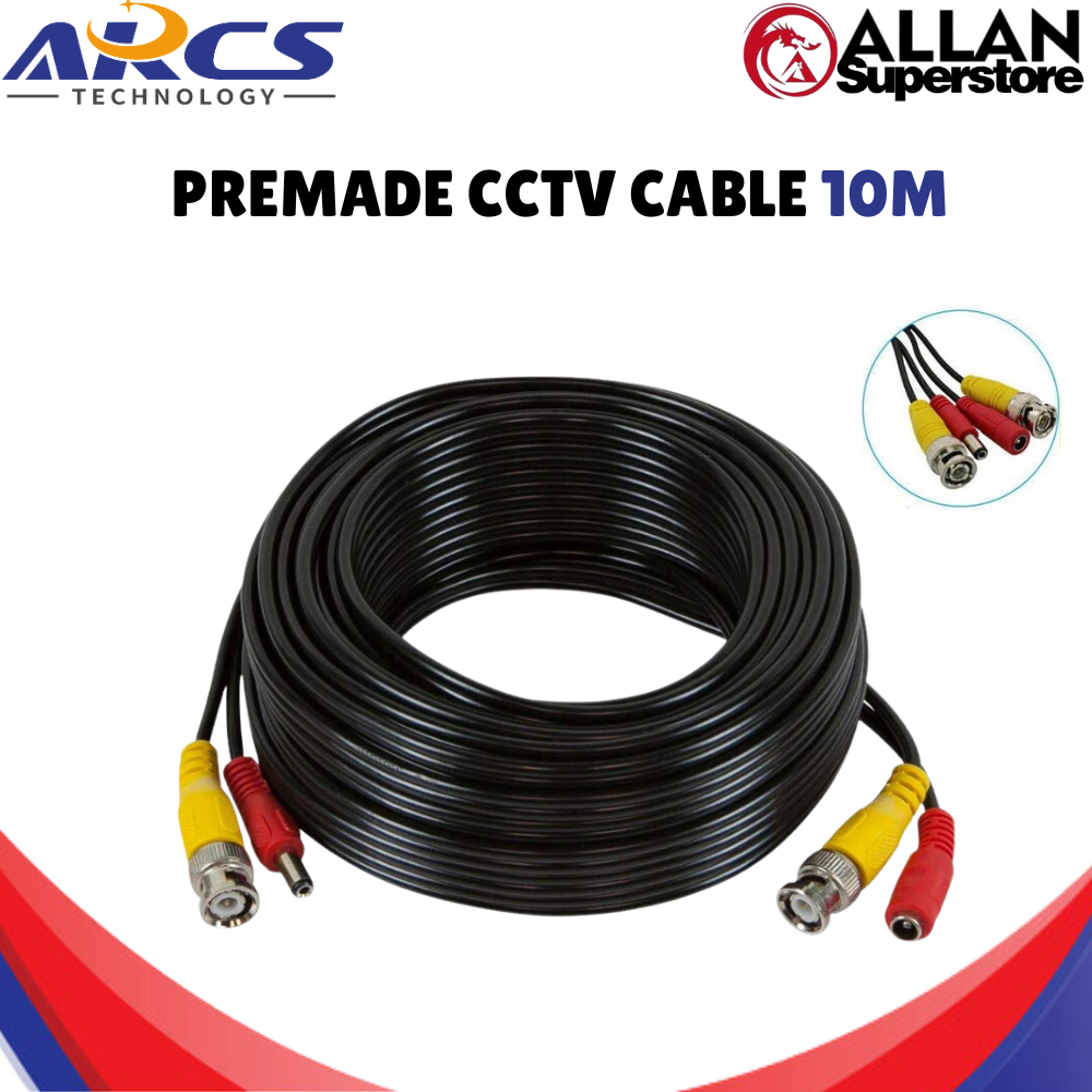 Allan Superstore Premade CCTV Cable | Siamese Cable | Coaxial Cable ...