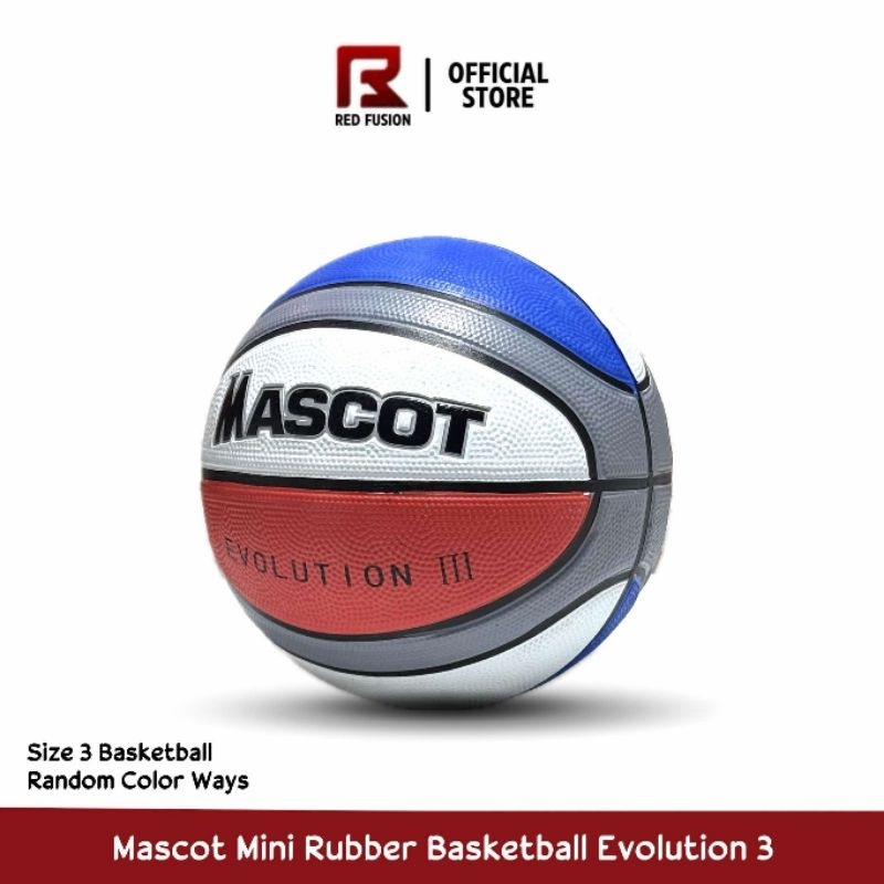 Mascot Mini Rubber Basketball Evolution 3 | Shopee Philippines