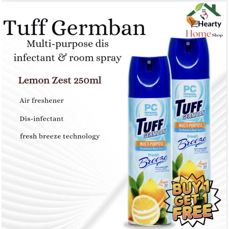 TUFF GERMBAN LEMON ZEST BUY 1 TAKE 1 MULTI PURPOSE AND DISINFECTANT ...