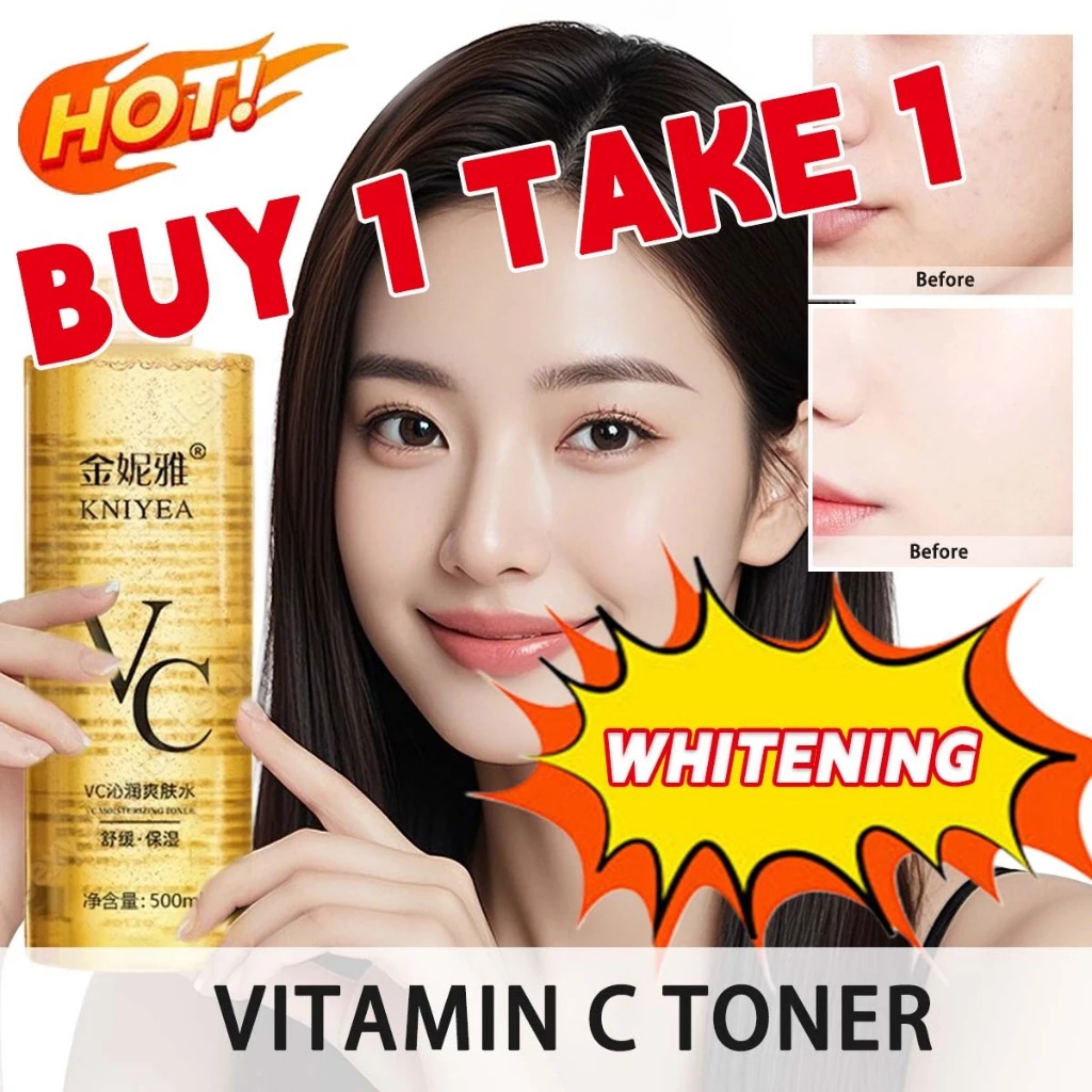 Vitamin C Toner Intensive Whitening Toner Essence Remove Melasma Acne Pimple Marks Skin Care ...
