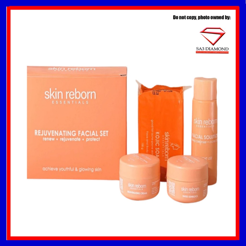 SKIN REBORN ESSENTIALS REJUVENATING FACIAL SET | Shopee Philippines