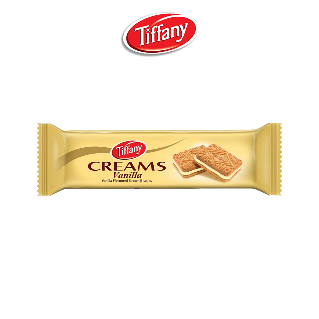 Tiffany Creams Vanilla Flavoured Cream Biscuits 80g | Shopee Philippines