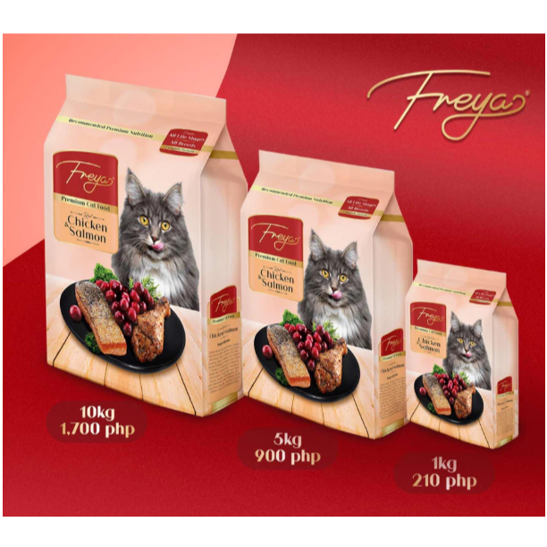 Freya Premium Dry Cat Food - good for cats and kittens - 5kg and 10kg ...