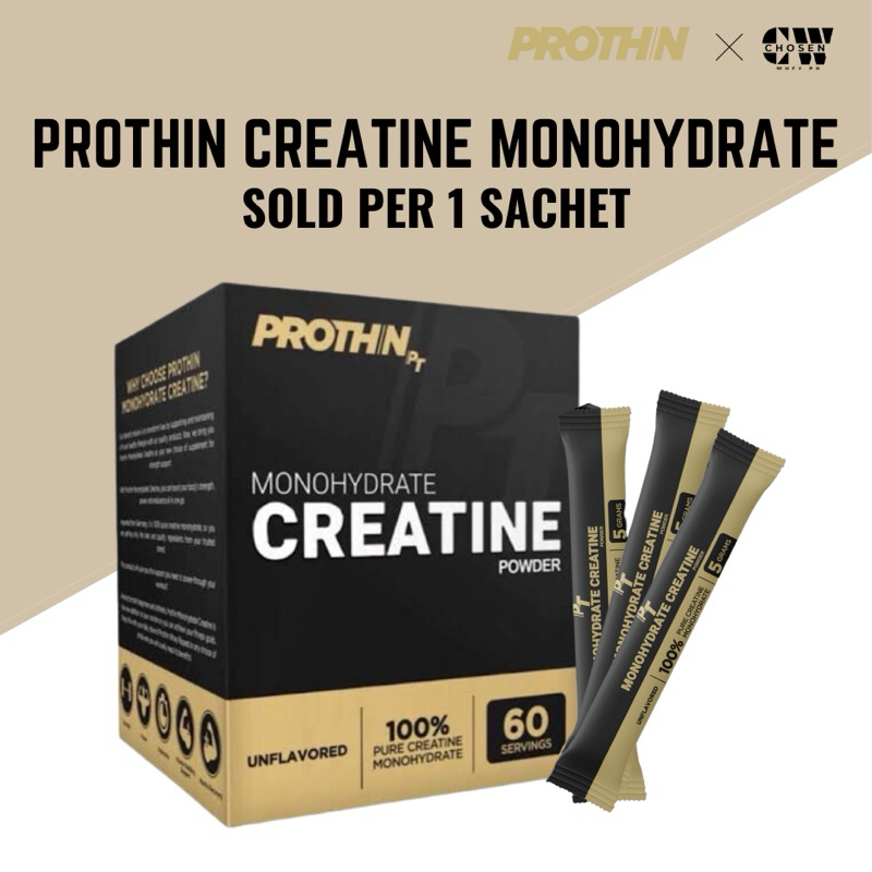 PROTHIN CREATINE MONOHYDRATE SOLD PER 1 SACHET[LOWEST PRICE GUARANTEED ...