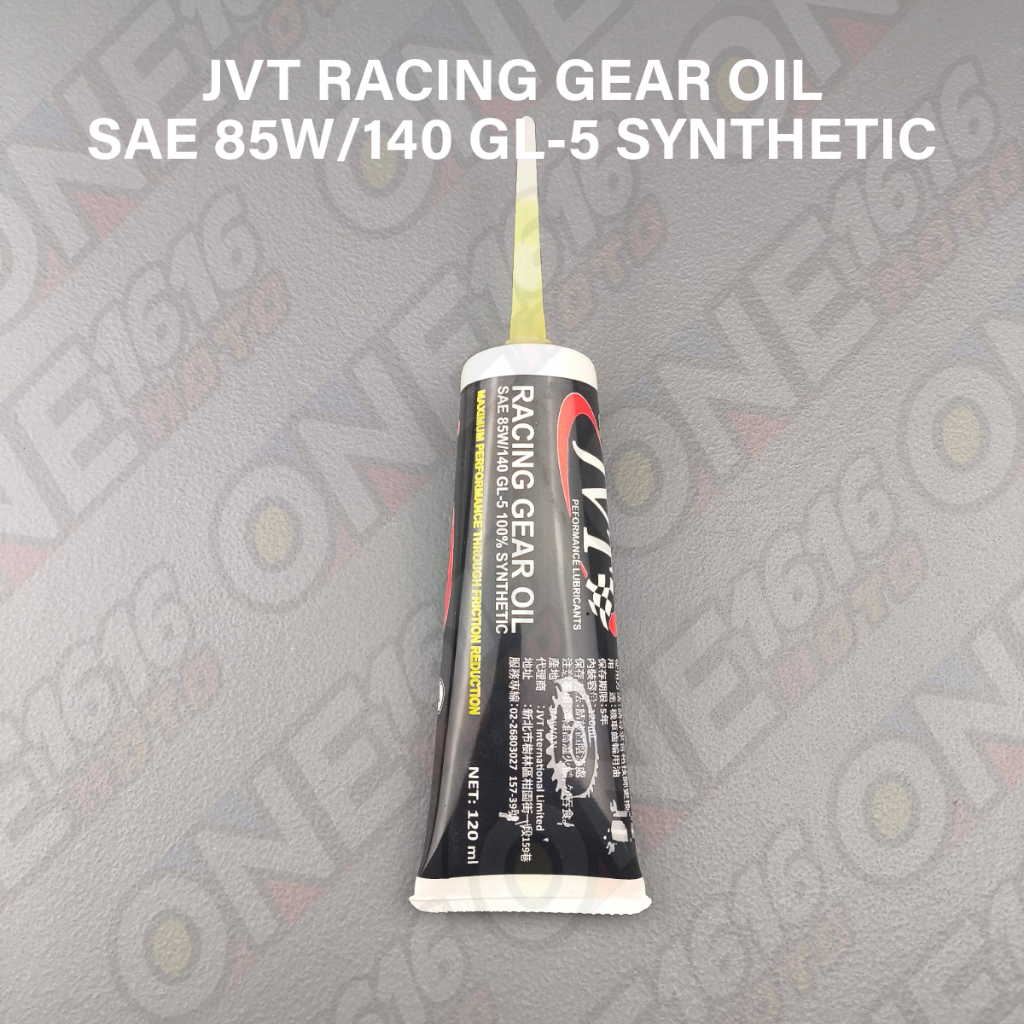 JVT RACING GEAR OIL SAE 85W/140 GL-5 SYNTHETIC 120 ML PERFORMANCE ...