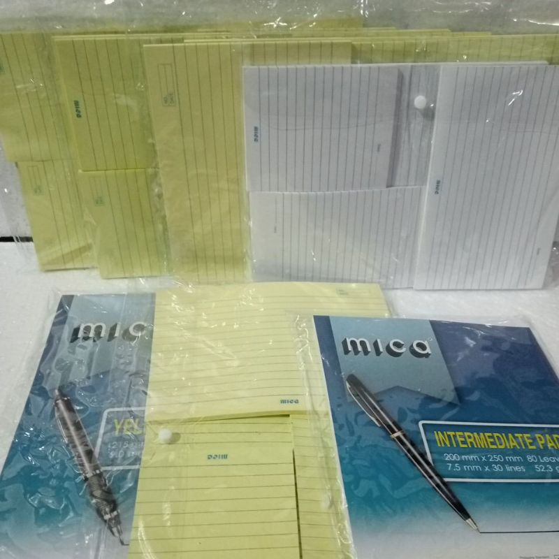 MICA BRAND Yellow Pad Set and Intermediate Pad Set | Shopee Philippines