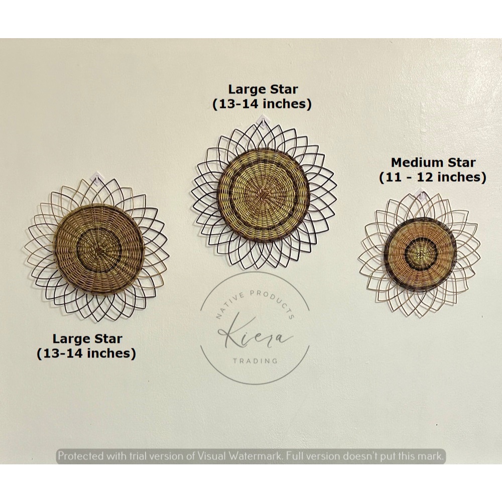 Nito Vines Native Rattan Wall Decor Rattan Flower Wall Decor Romblon ...