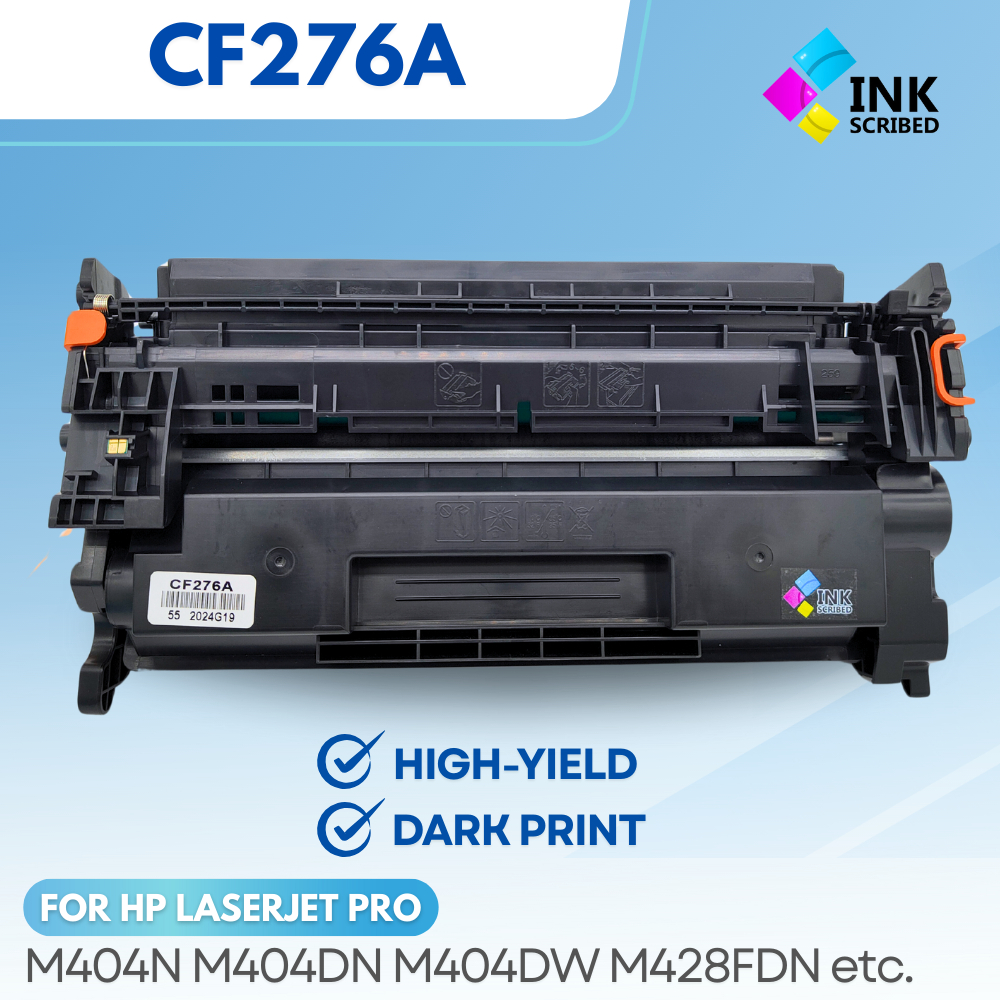 INKSCRIBED 76A CF276A Compatible Toner Cartridge for HP Laserjet Pro ...