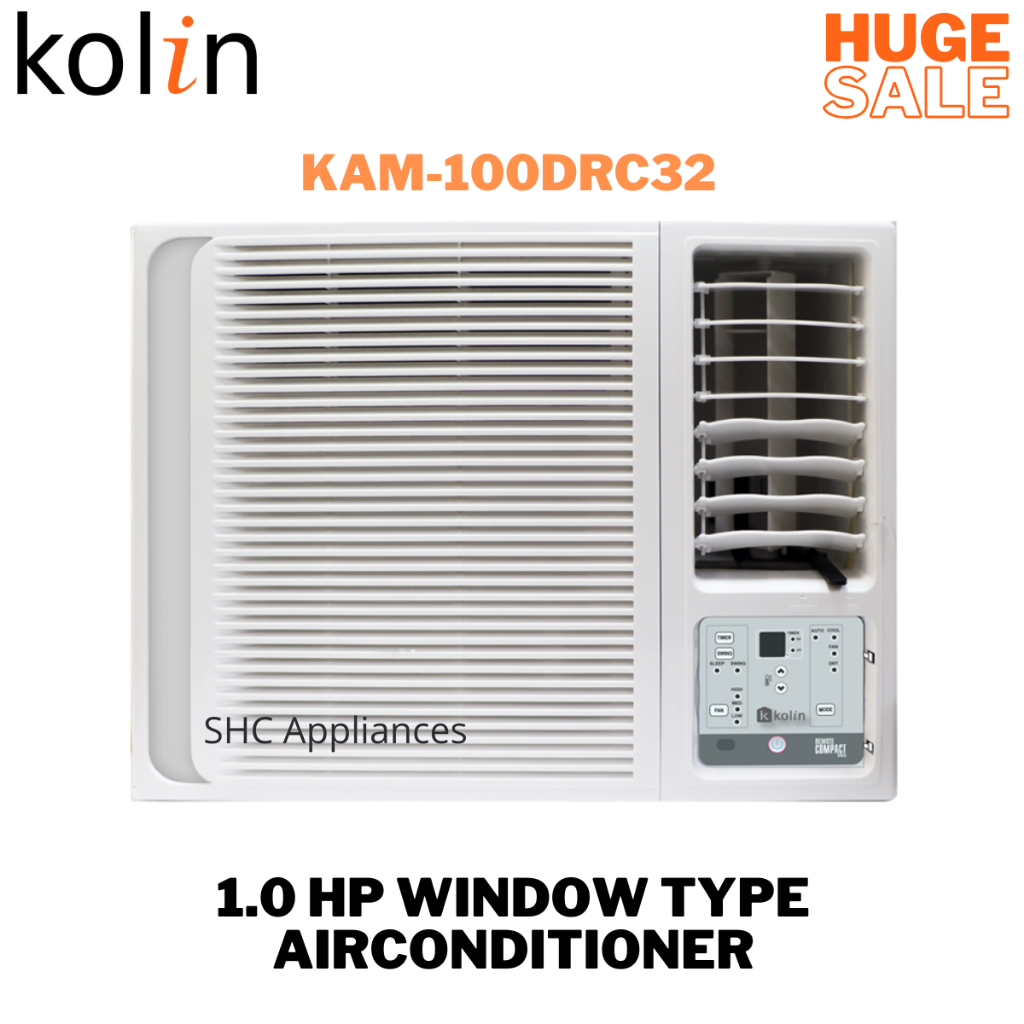 Kolin KAM-100DRC32 1.0 HP Window Type Airconditioner | Shopee Philippines