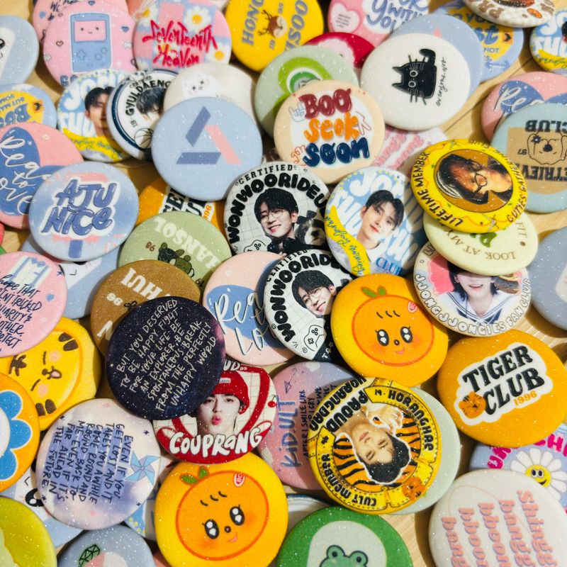 B-Grade Seventeen Button Pins | Shopee Philippines