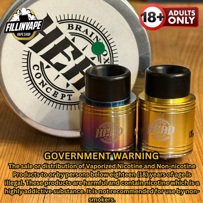 Brainbox Head RDA 1:1 atty | Shopee Philippines