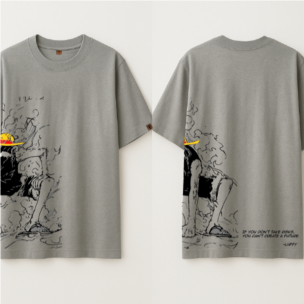 ONE PIECE COLLAB SHIRT BY: ENERU REVIEW PH! (Regular Fit) | Shopee ...