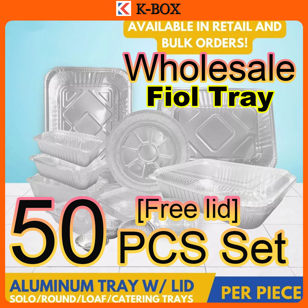 Aluminum Foil Tray With Lid Thickening Loaf Pan Food Grade ISO ...