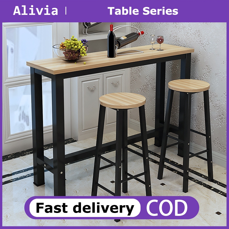 Alivia.Bar table and chair set mini bar set Complete table and chair ...
