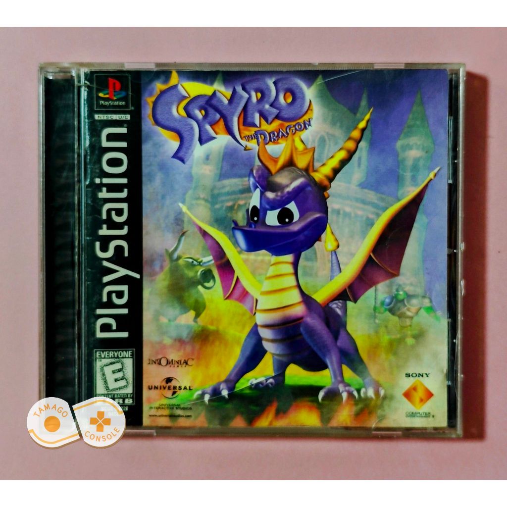 Spyro the Dragon - [PS1 Game] [NTSC / ENGLISH Language] | Shopee ...