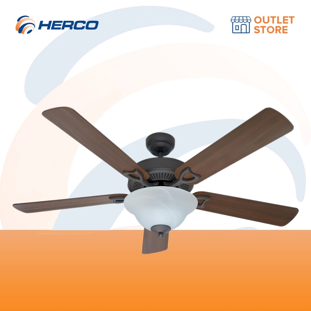 Hunter Revolution Classic Deluxe 52" New Bronze Ceiling Fan 220V ...