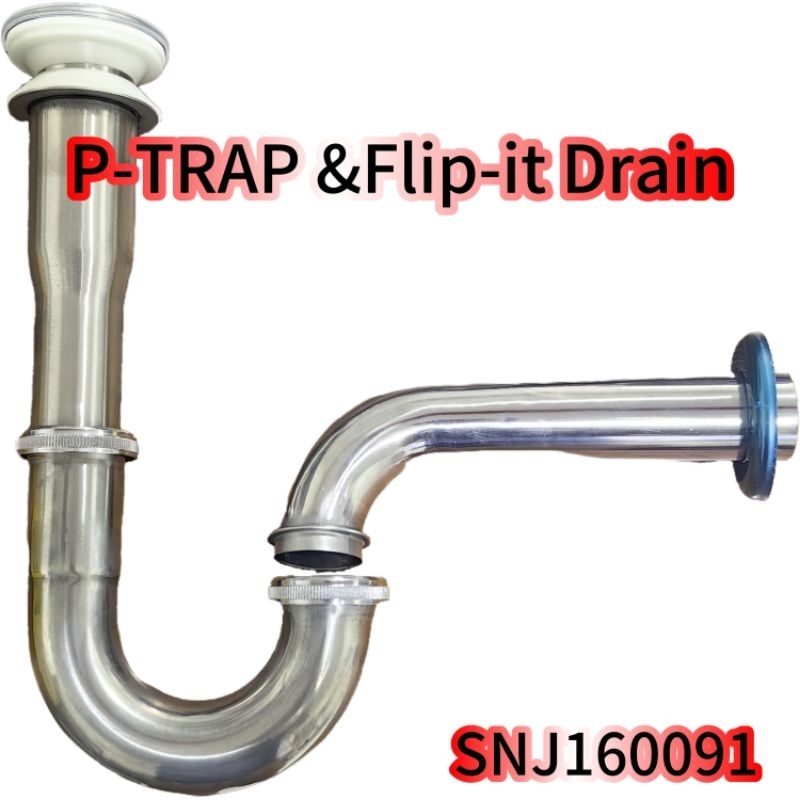 COD-High Quality Stainless steel 304 P trap&FLIP-it drain 11/4 (WITH ...