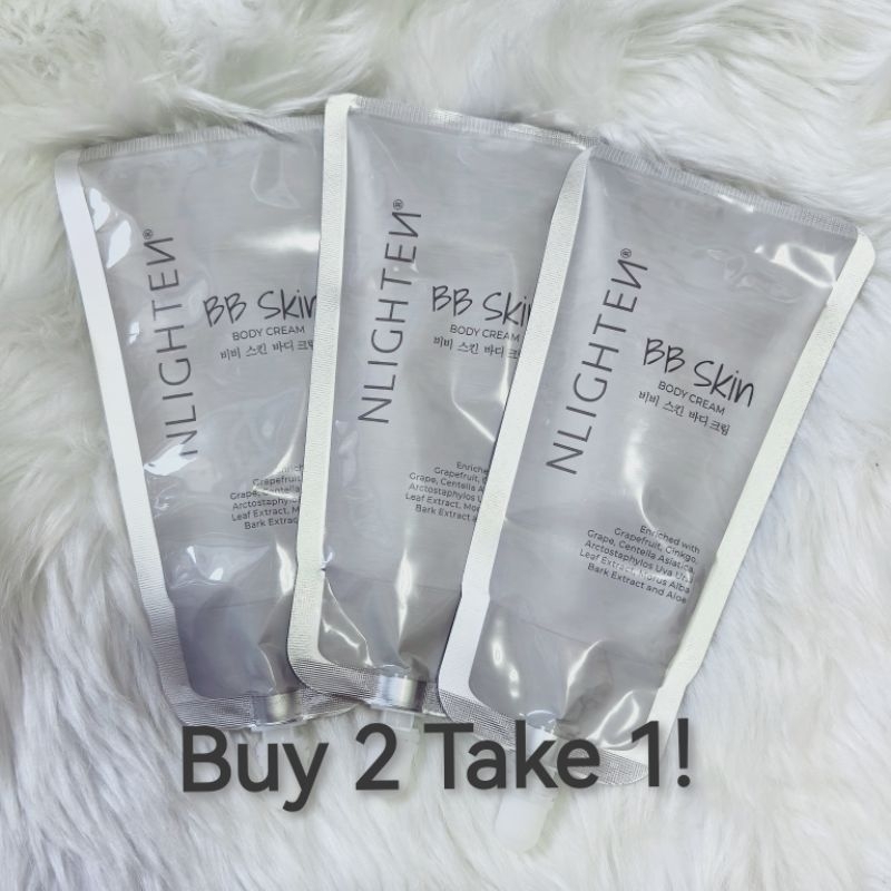 Buy 2 Take 1 Nworld NLIGHTEN BB Skin body cream 30ML Spout Korean ...