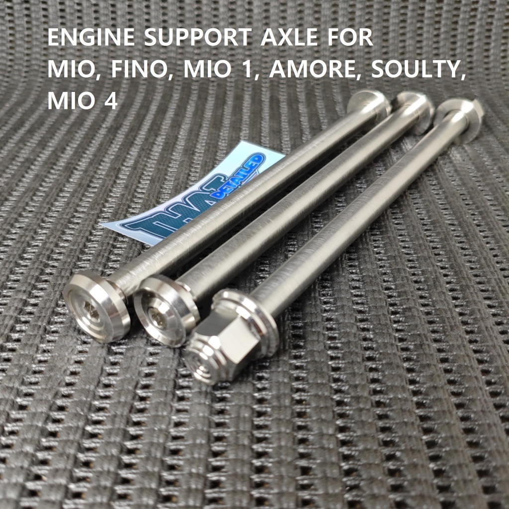 Engine Support axle for Mio, Fino, Soulty - Handmade/Handlathe | Shopee ...