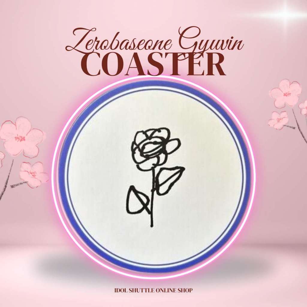 Zerobaseone (ZB1) Gyuvin Youth in the Shade Zerose Coaster Card ...