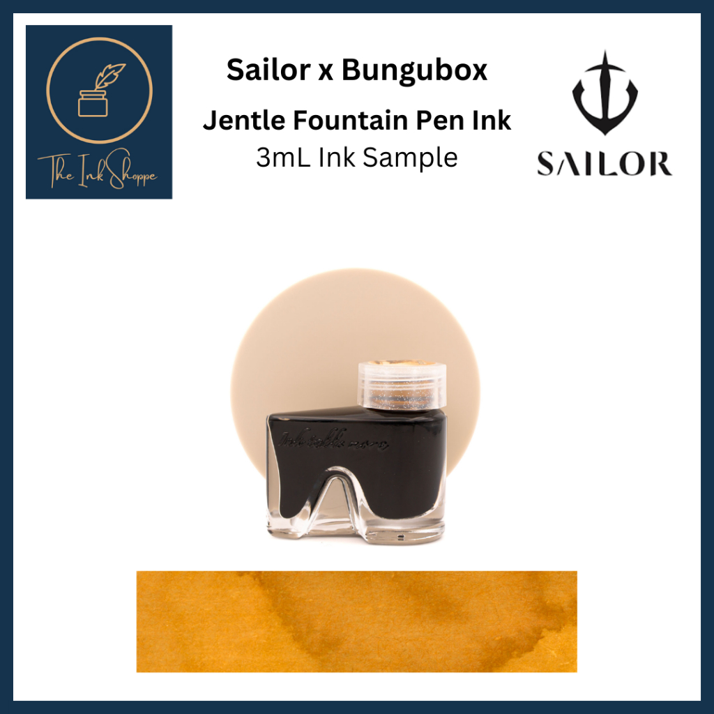 Sailor Jentle x Bungubox Fountain Pen Ink Sample (3mL) | Shopee Philippines