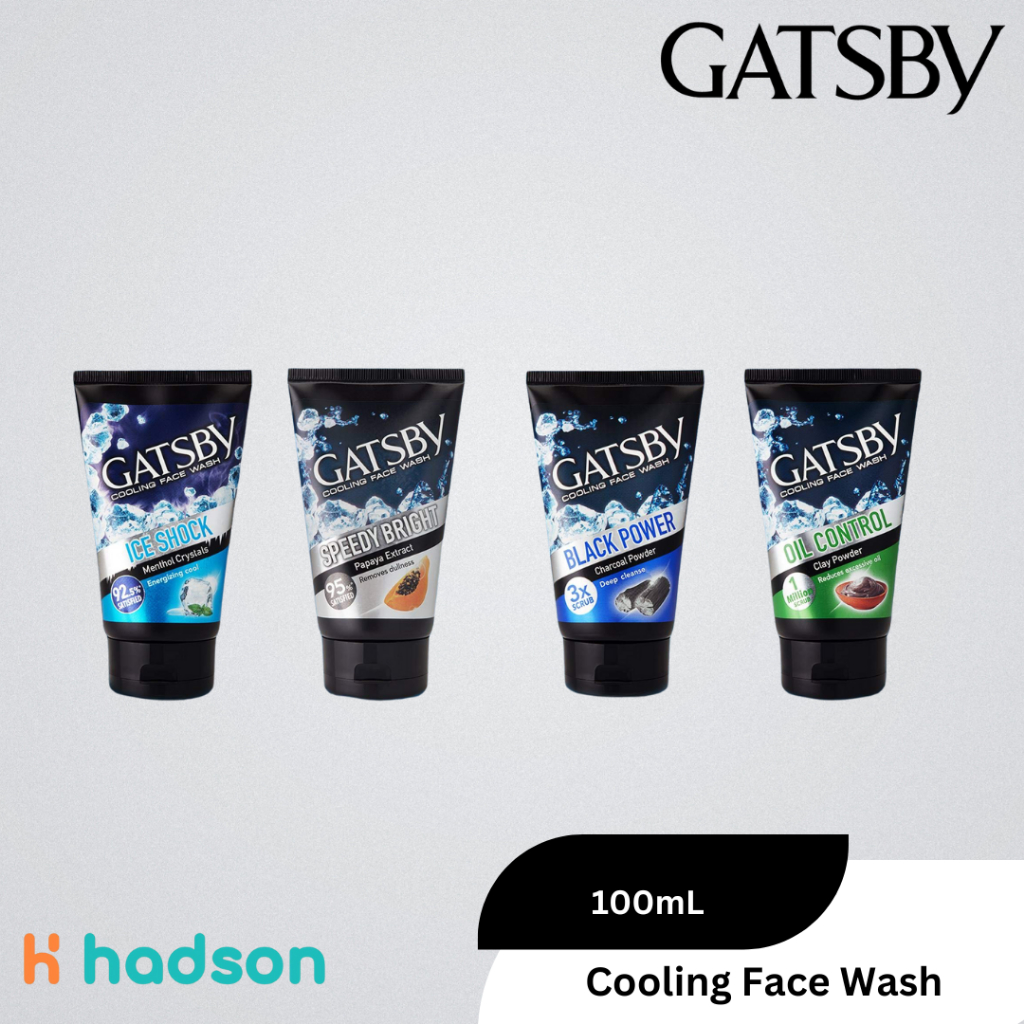 Gatsby Cooling Face Wash (100ml) | Shopee Philippines