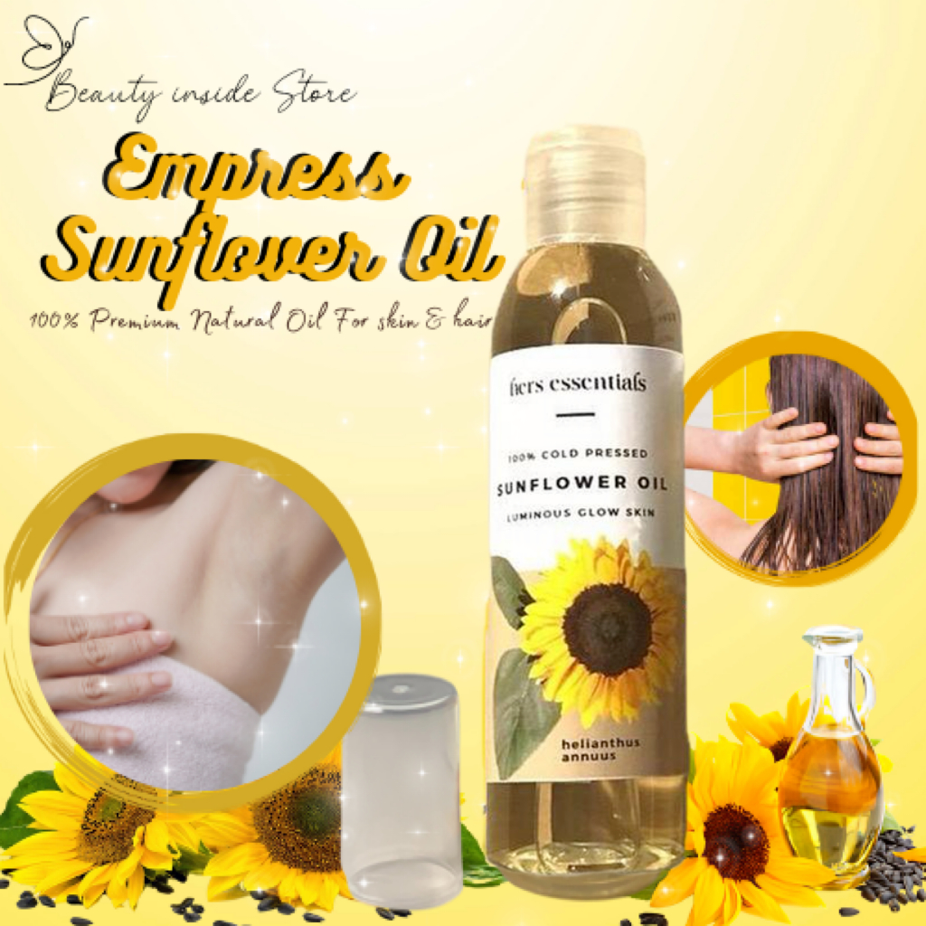 Sunflower Beauty Oil | 25 Beauty Miracles from Head to Toe, Moisturizes ...