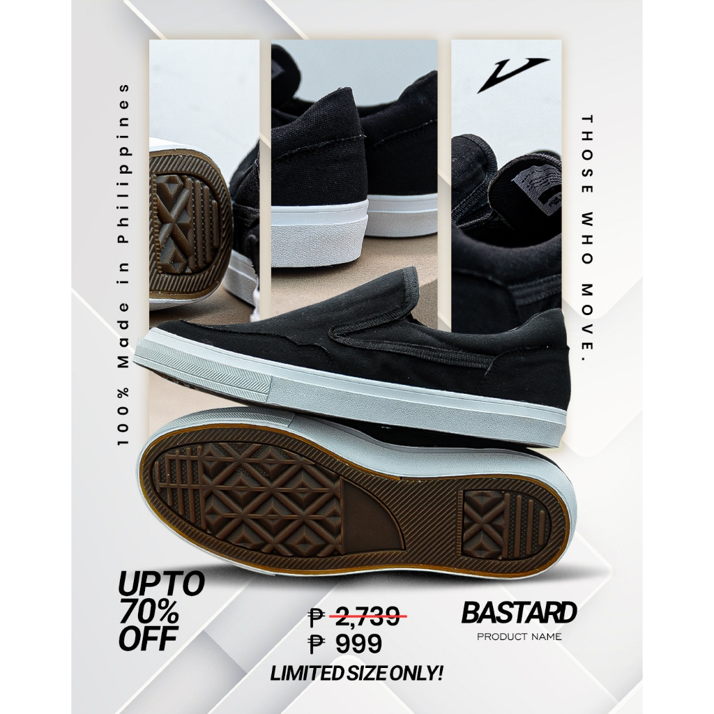 LABEL SHOES PH | BASTARD (Limited size) | Shopee Philippines