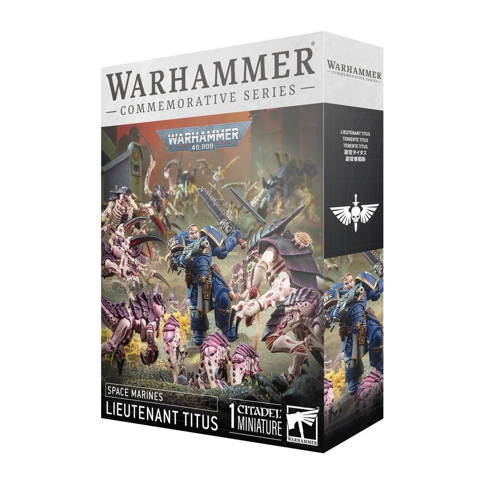 Warhammer 40K: Commemorative Series - Lieutenant Titus Authentic War ...