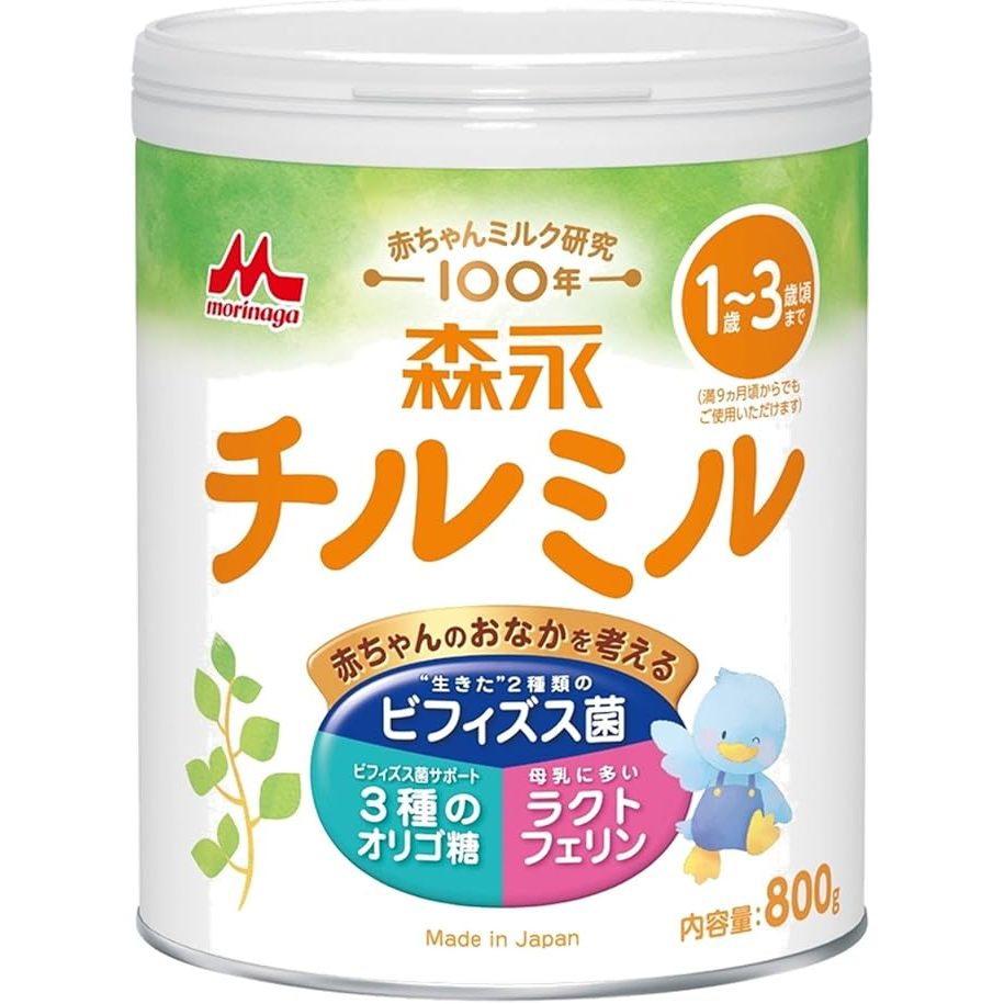 Direct From Japan【Morinaga】 Follow-up Milk Chilmil Can Tin 800g 1-3 ...