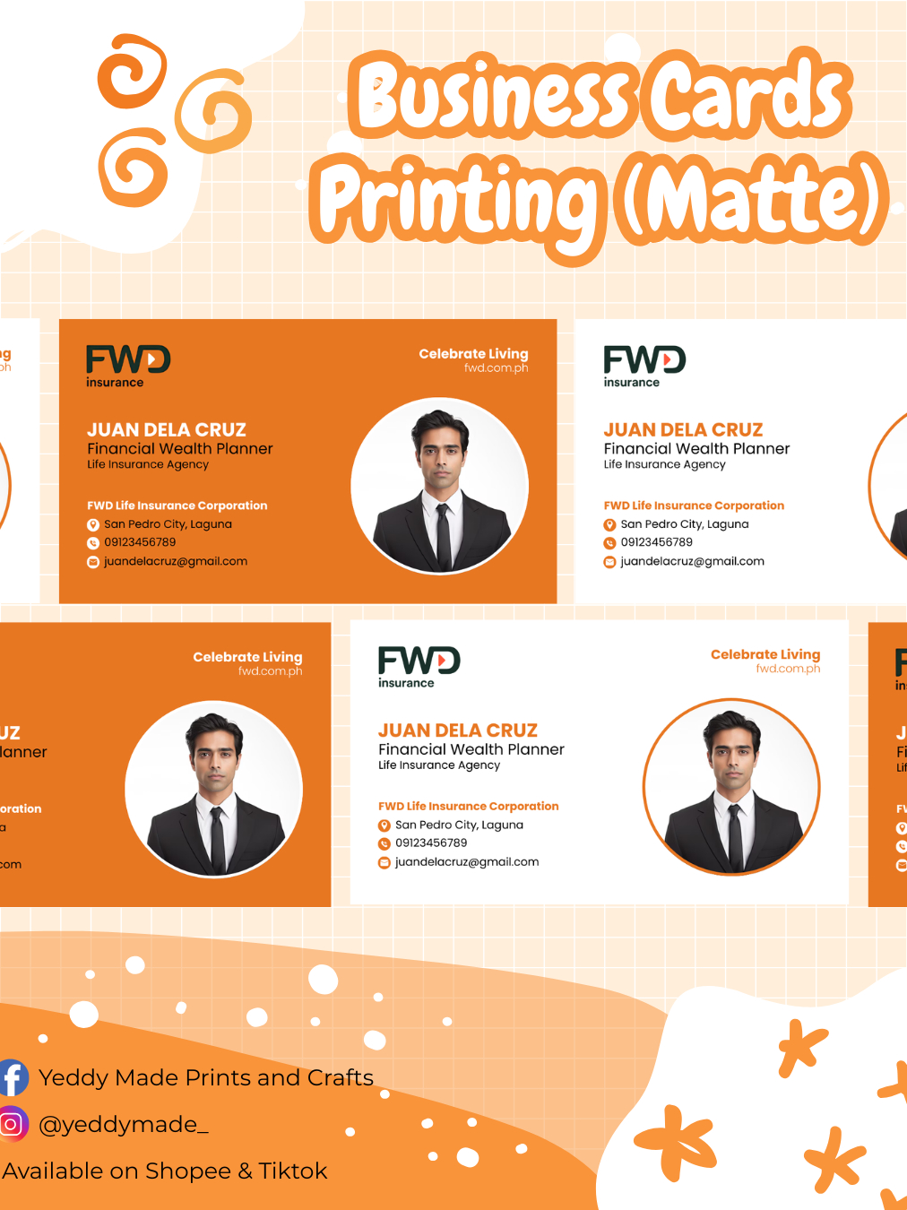 Calling Card, Loyalty Card, Thank you Card, Business Card Print ...