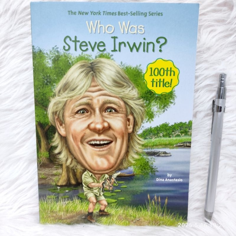 Who Was Steve Irwin? / Illustrated Biography / G | Shopee Philippines