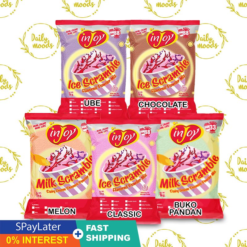 Injoy Scramble Powder 1kg | Shopee Philippines